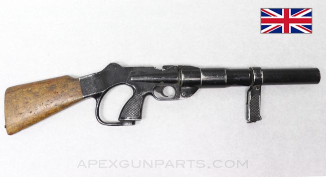 Webley-Schermuly Gas / Riot Gun, 37mm, wood stock, metal alloy
