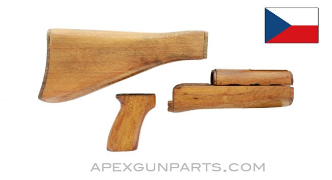 VZ-58 Furniture Set, Buttstock, Upper & Lower Handguard with Pistol ...
