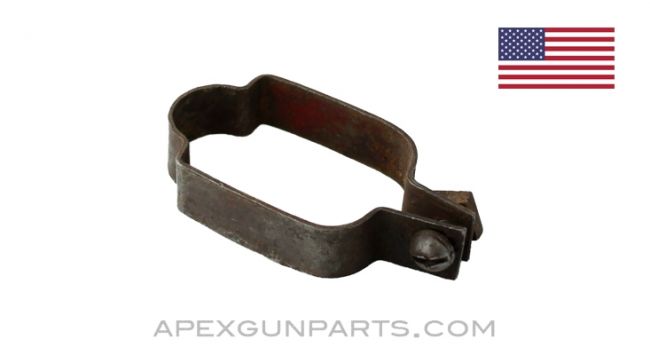 Thompson M1A1 Foregrip Reinforcing Band, With Screw and Nut, *Good*