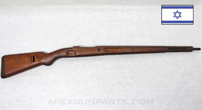 K98 large ring Mauser Stock, 38" length, 7.62 marked near toe, includes ...