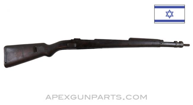Israeli K98 Mauser Stock Assembly, 38", W/ Upper Hand Guard *Good*