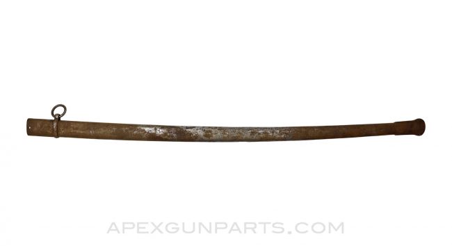 Saber Replacement Scabbard, Single Ring, 33", Heavy Use