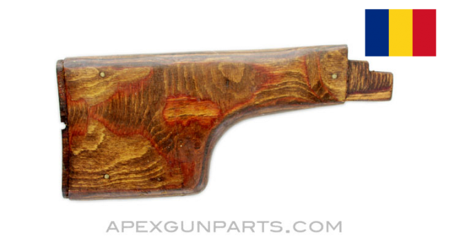 Romanian RPK Club Foot Buttstock, Stripped, *Good*