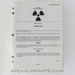M1A1 Abrams Tank Hull Organizational Maintenance Manual, Paperback ...