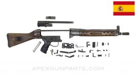 CETME Model C Rifle Parts Kit, very disassembled with distressed ...