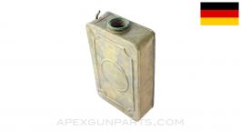 MG15 Machine Gun Oil Can, Unmarked, No Caps, Brass *Poor*