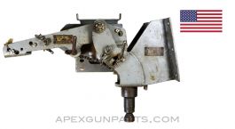 US NAVY .50 Cal. Browning Cradle, W/ Armored Plate Mounting Bracket, *Good*