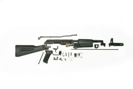 Hybrid AK-74 Parts Kit, Black Polymer Stock Set, 5.45x39 *Good* #3 ONE ...